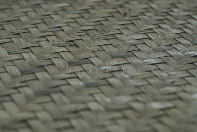 The Woven Bamboo Texture Pattern Background Stock Photo - Image of ...