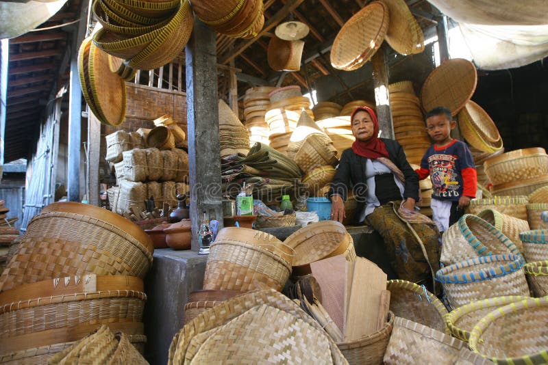 Woven bamboo editorial stock image. Image of baskets - 43595379