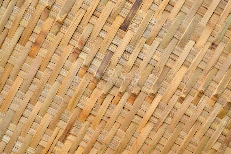 Woven bamboo ceiling stock image. Image of exterior, brown - 75980361