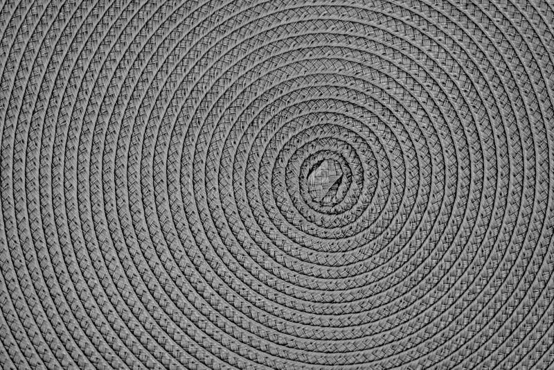 Woven Black and Grey Wicker Straw Background or Texture Stock Image ...