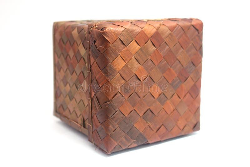 Woven box stock photo. Image of custom, full, close, craft - 35471580