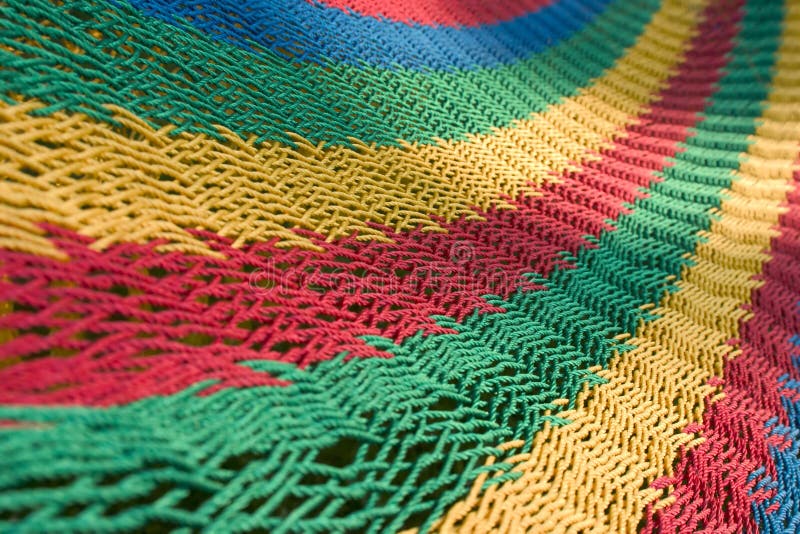 Woven - Handmade Hammock stock image. Image of summer - 2325635