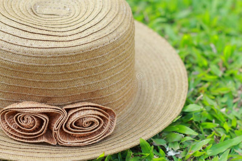 Woven hat stock image. Image of vintage, woven, beautiful - 28782593