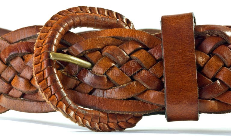 Leather Belt Buckle stock photo. Image of fastened, belt - 23173910