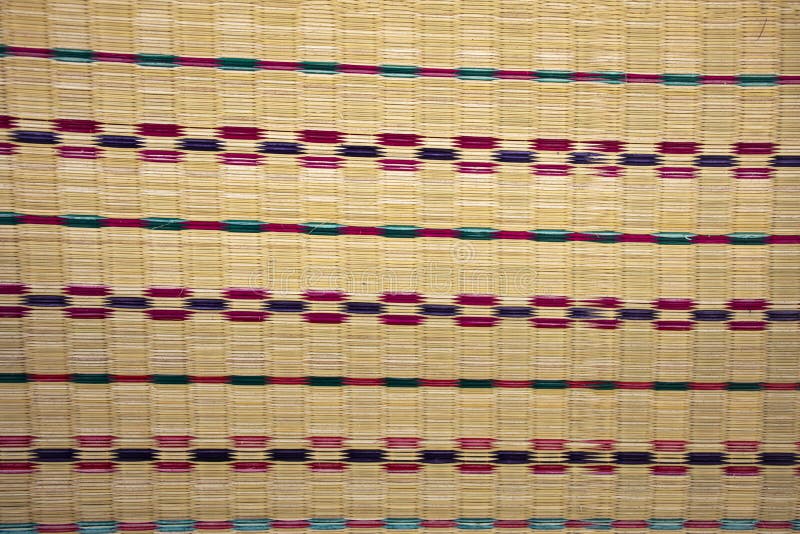 Woven Mat Pattern Texture Background Stock Photo - Image of background ...