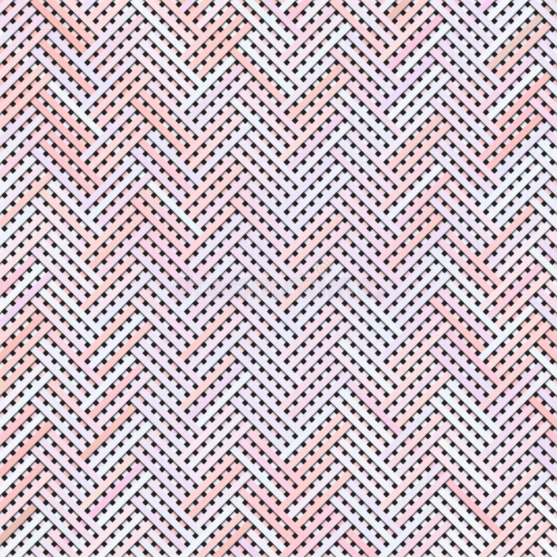 Decorative and Woven Mat or Rattan Virtual Geometric Pattern ...