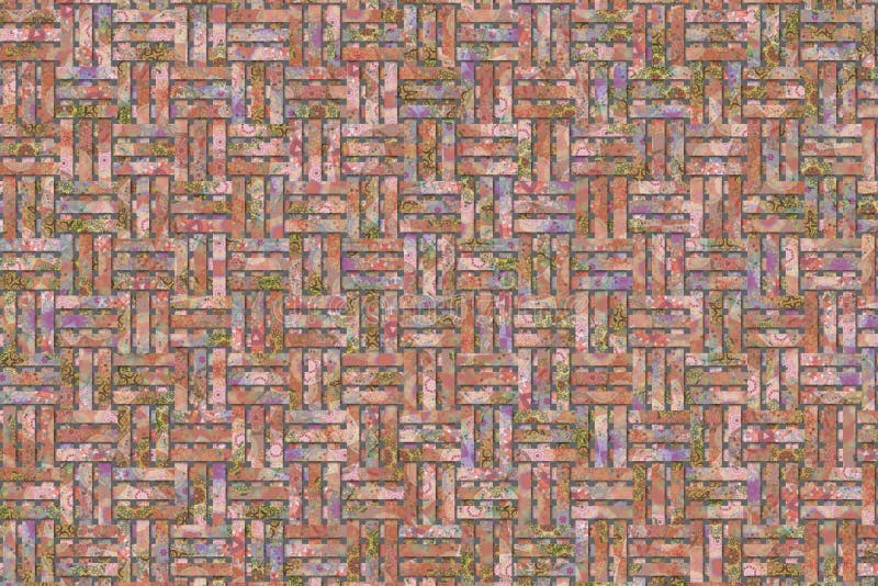 Woven Mat, Rattan, Texture for Design Background. Stock Illustration ...