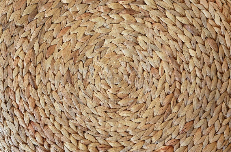 Woven Mat Texture Made from Dry Water Hyacinth Stock Image - Image of ...