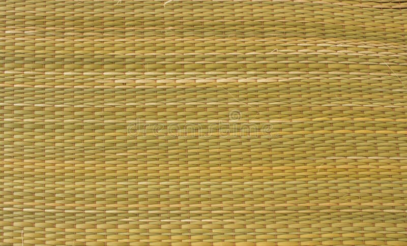 Woven Mats Handmade from Dry Reed Imbue Make Stock Photo - Image of ...