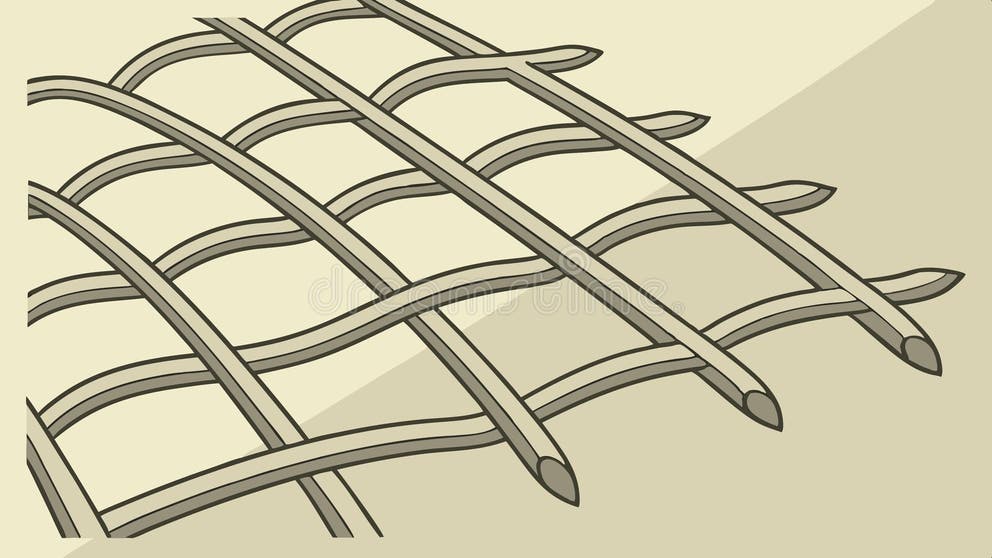 Woven Mesh Pattern, Textile Texture Design Vector Design Generative AI ...