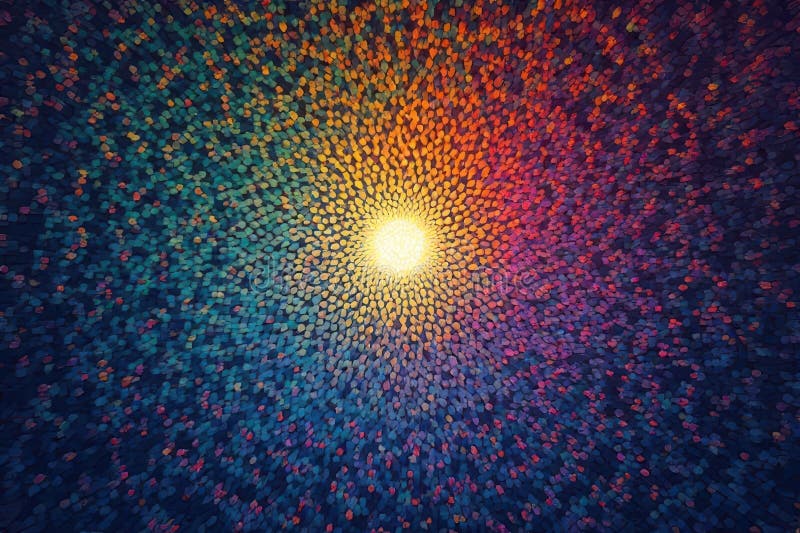 Woven Paths of Unity stock illustration. Illustration of nature - 378260311