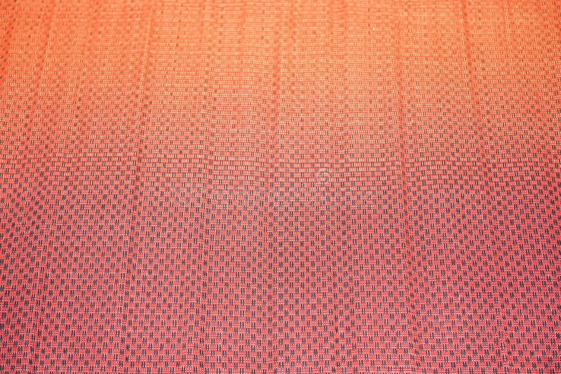 Patterns Knit on the Red Mat. Stock Photo - Image of natural, canvas ...