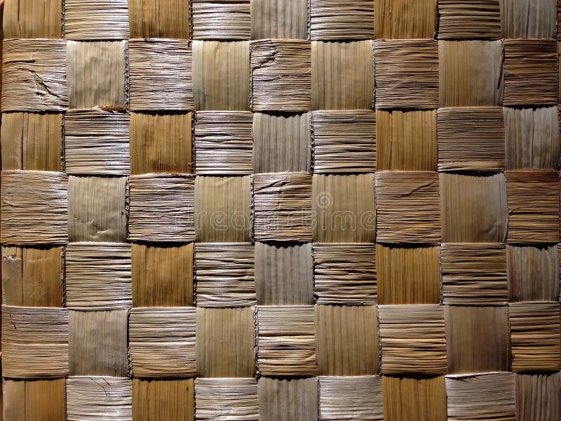 Woven with a pattern stock image. Image of straw, rattan - 47578893