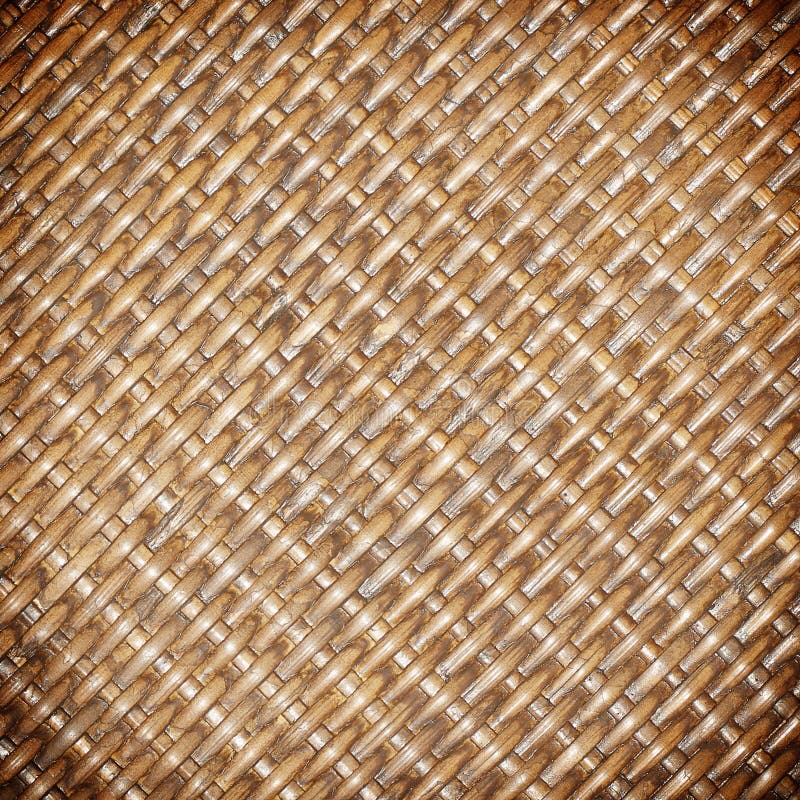 Woven Rattan with Natural Patterns Stock Photo - Image of beige, rattan ...