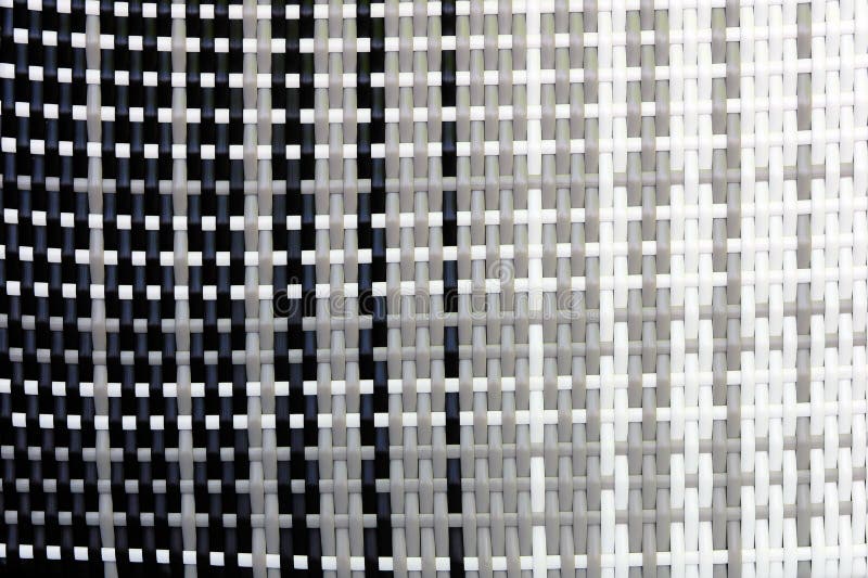 Woven Rattan with Black Grey White Shade Stock Photo - Image of rough ...