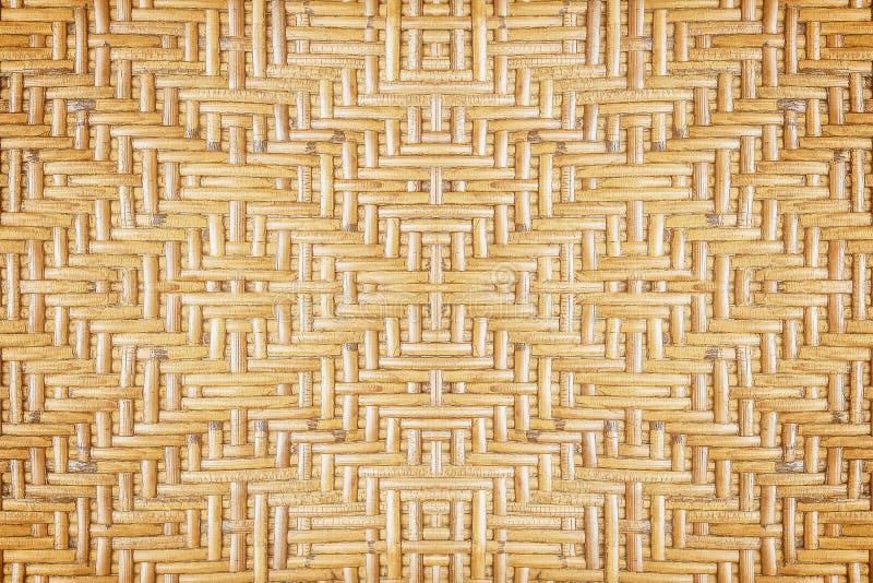 Woven a Rattan with Natural Patterns Stock Image - Image of abstract ...