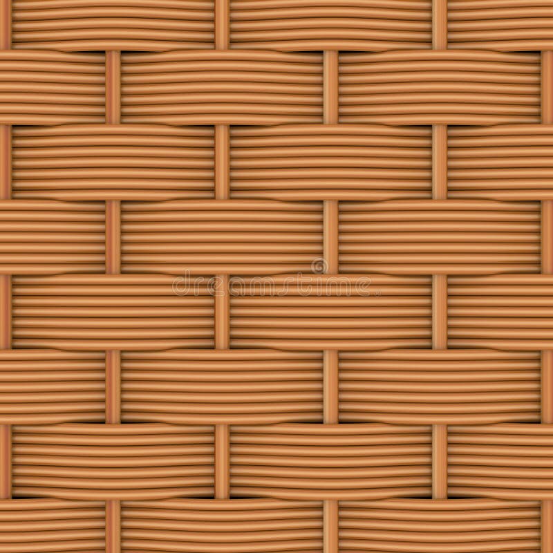 Woven Rattan with Natural Patterns Stock Image - Image of abstract ...