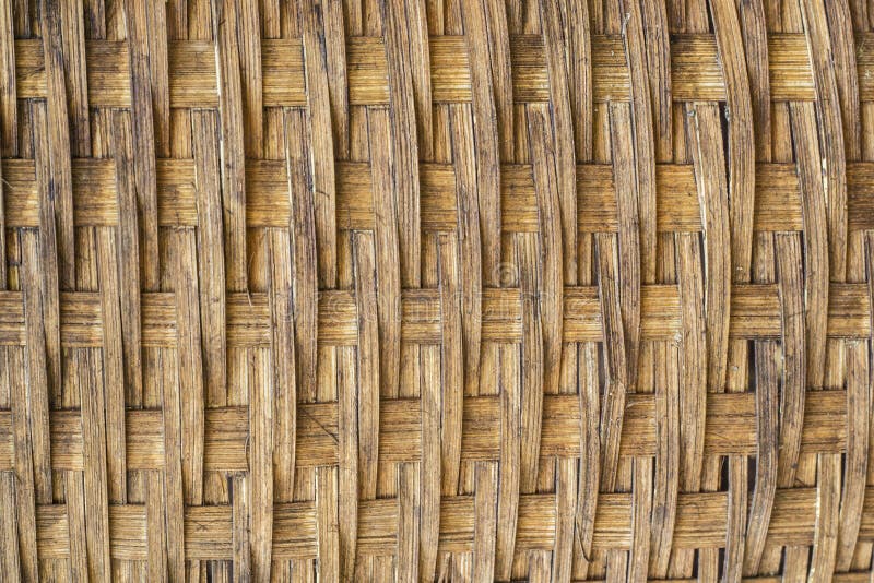 Woven Rattan with Natural Patterns Stock Image - Image of rattan ...