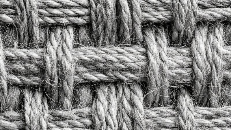 Woven Rope Texture Close Up Detail Stock Illustration - Illustration of ...
