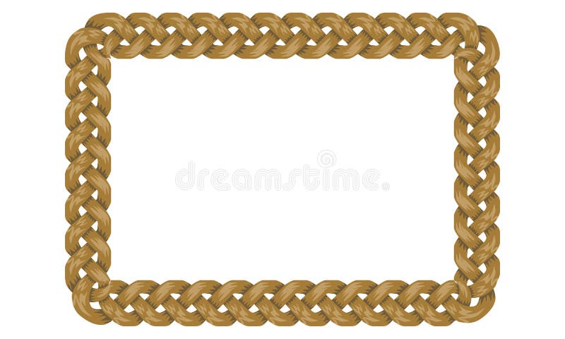 Rectangle Rope Frame Stock Illustrations – 2,010 Rectangle Rope Frame ...