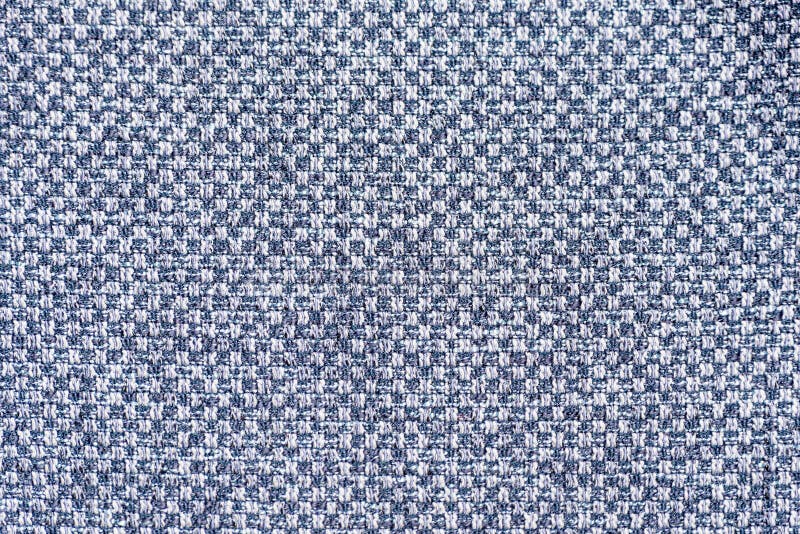 Woven Rough Textile Structure Fabric Blue and White Colored Stock Image ...