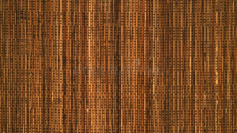 Woven Texture of Brown Sticks with a Vertical Arrangement Stock Photo ...