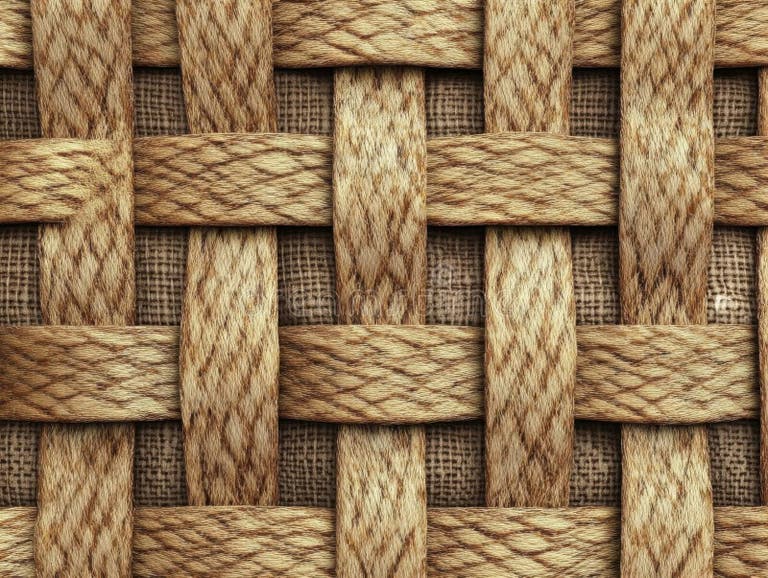 Woven Textures, Exploring Intricate Patterns of Burlap and Wood Stock ...
