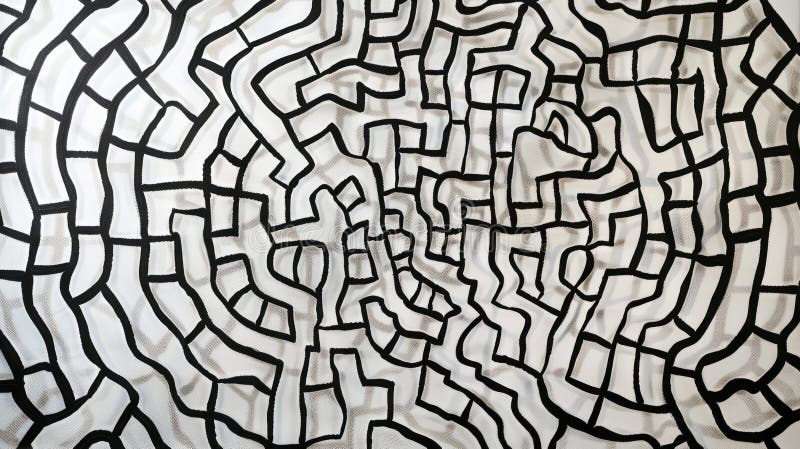 Woven Threads of Thought, Mind Maze Stock Image - Image of discovery ...