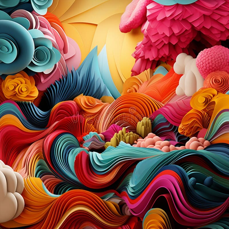 Woven Whimsy: a Macro Adventure through Playful Fabrics Stock Image ...