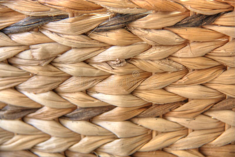 Woven Wicker Basket Texture Stock Image - Image of natural, organic ...