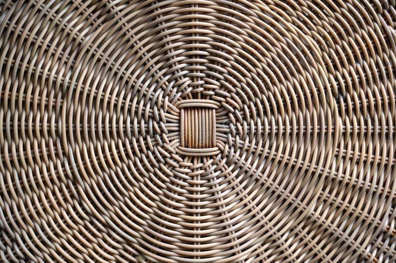Woven Wicker Textured Background Stock Image - Image of material ...
