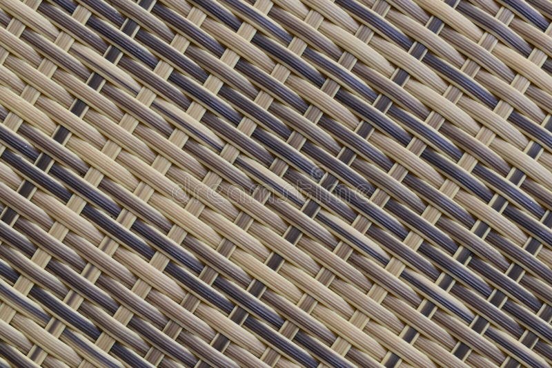 Close Up Woven Wood Interior Design, Textured Background Stock Image ...