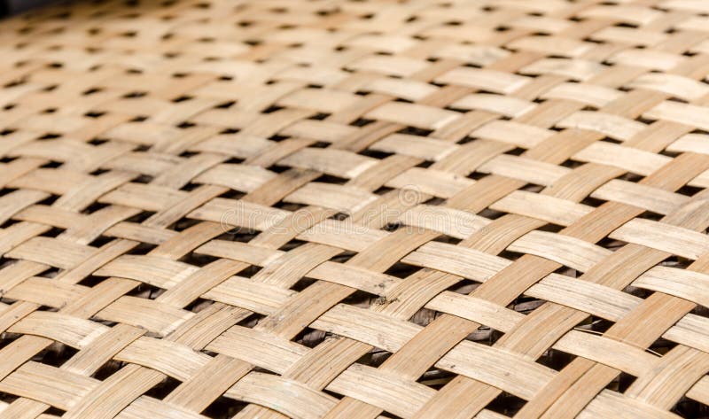 Woven Wood Pattern Background: Soft Focus Stock Photo - Image of ...