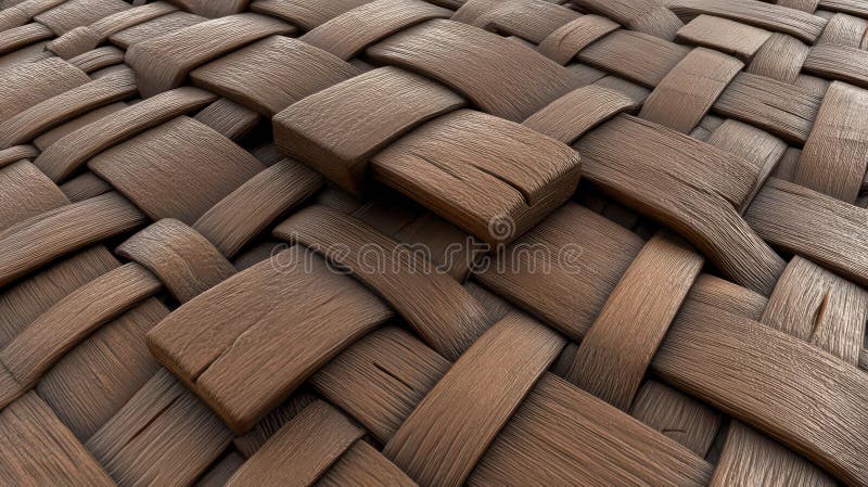 Woven Wood Texture stock illustration. Illustration of material - 385541454
