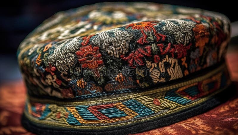 Woven Wool Cap, a Souvenir of Turkish Culture Generated by AI Stock ...