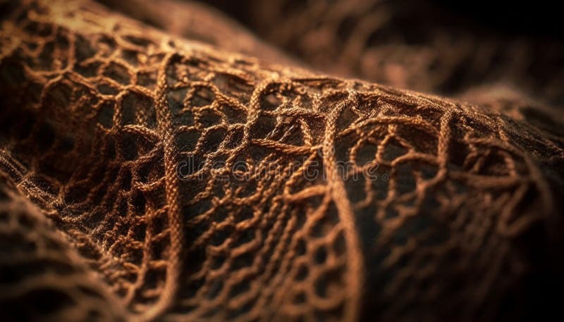 Woven Wool Pattern Creates Elegant Textile Backdrop Generated by AI ...