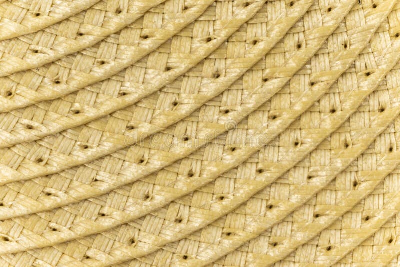 Woven Yellow Wicker Straw Background or Textur Stock Image - Image of ...