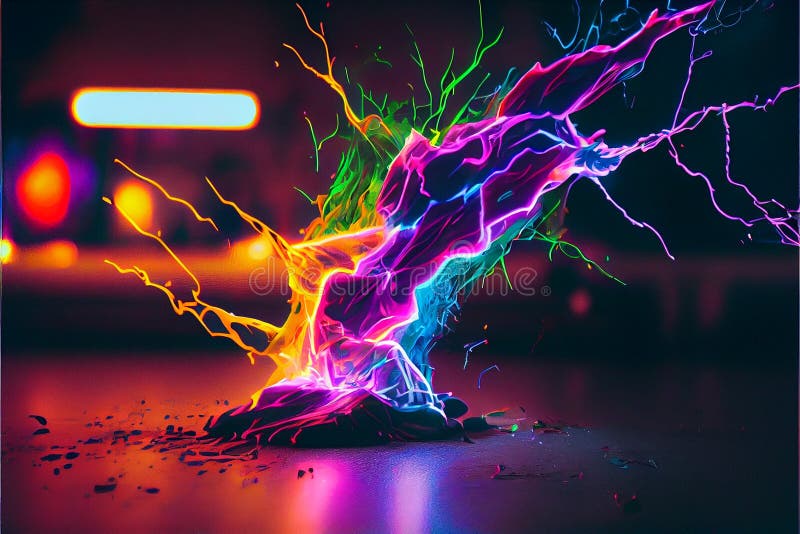 Colourful Colorful Treble Clef Music Musical Note Vibrant Background ...