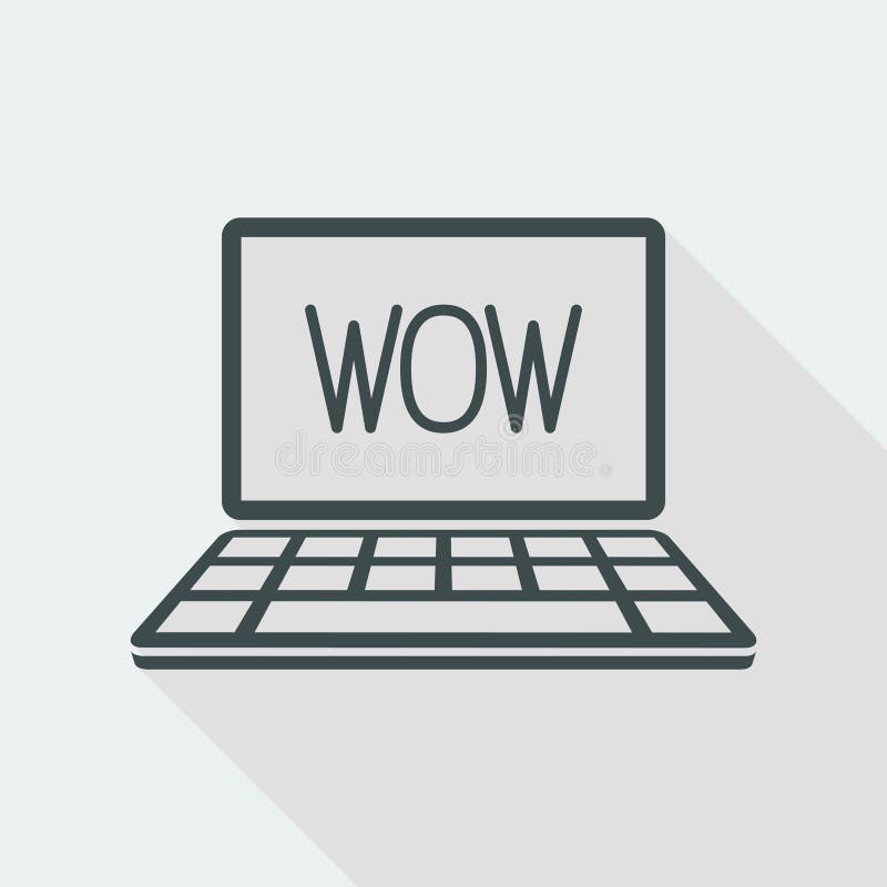 Wow Exclamation - Vector Icon for Computer Website or Application Stock ...