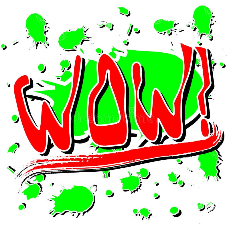 Wow Explosion Word stock vector. Illustration of event - 92127579
