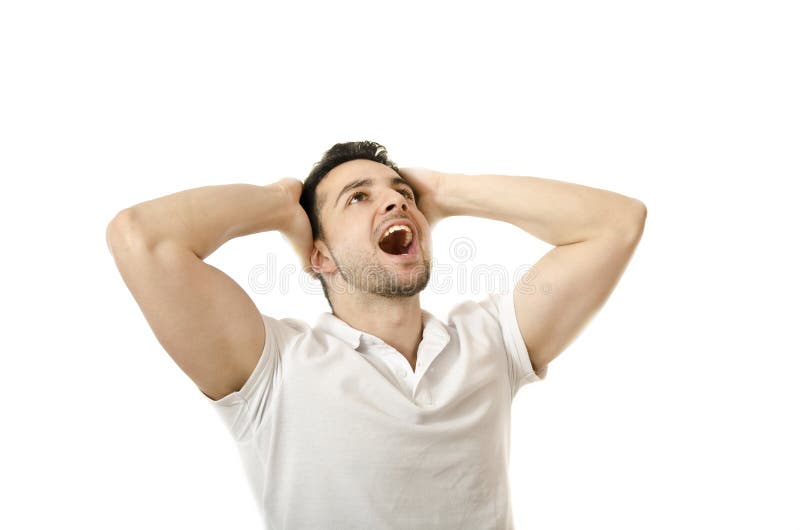 Wow! stock photo. Image of background, head, attractive - 30521220