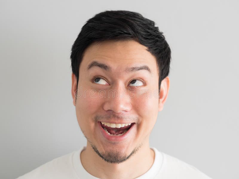 Wow Face of Happy Man Head Shot. Stock Photo - Image of lifestyle, face ...