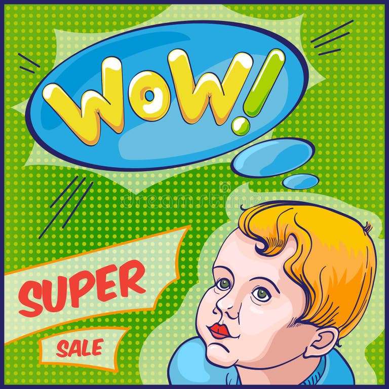 Boy Wow Stock Illustrations – 766 Boy Wow Stock Illustrations, Vectors ...