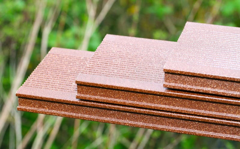WPC boards stock photo. Image of composites, woodplasticcomposite ...
