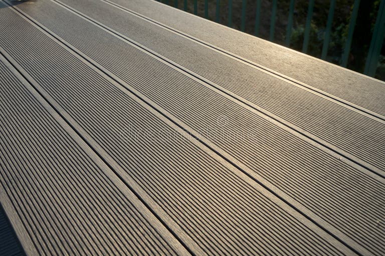 WPC Wood Plastic Composit Deck Texture Stock Image - Image of terrace ...