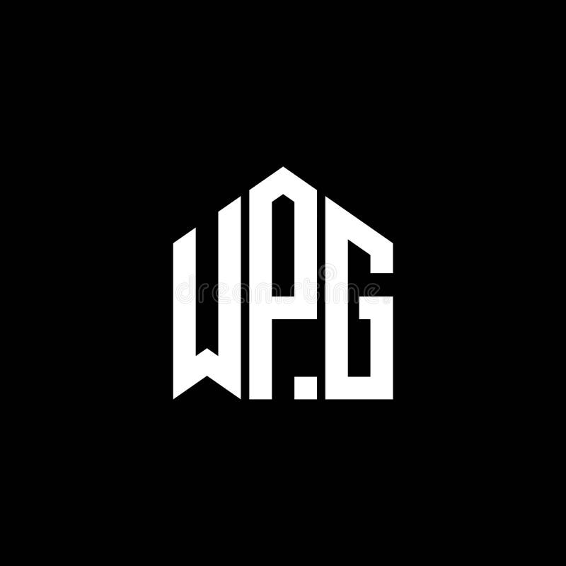 WPG Letter Logo Design on BLACK Background. WPG Creative Initials ...