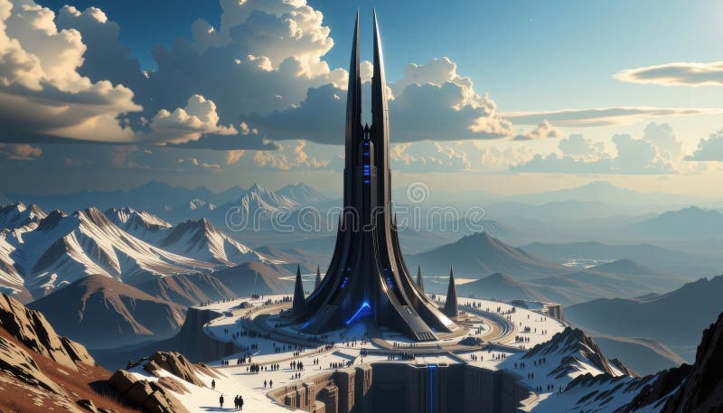 Wraith Beacon Spire Stock Illustrations – 1 Wraith Beacon Spire Stock ...