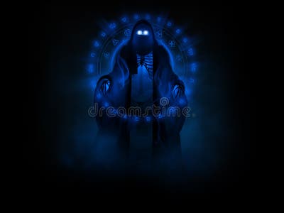 Wraith ghost stock illustration. Illustration of spooky - 18794951
