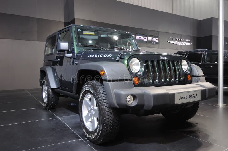 Wrangler Rubicon del jeep foto de archivo editorial. Imagen de conducir ...