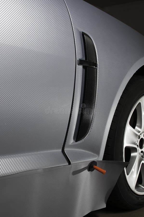 Wrap a car foil stock photo. Image of wrap, wrapping - 67703614